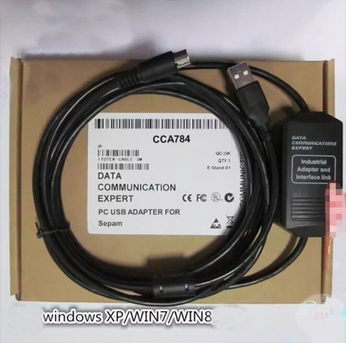 1PC NEW usb port Sepam 60 series with PC debug download line CCA784 3M ...