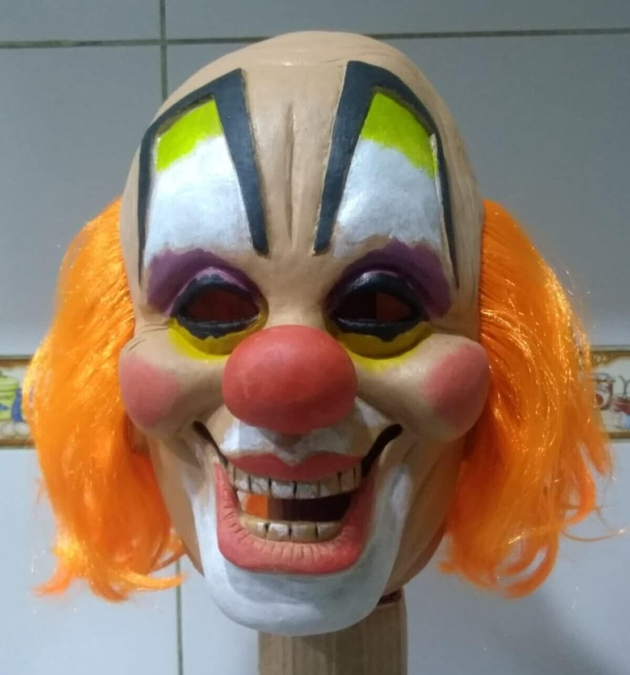 West German Clown Mask Vintage Rudel | eBay