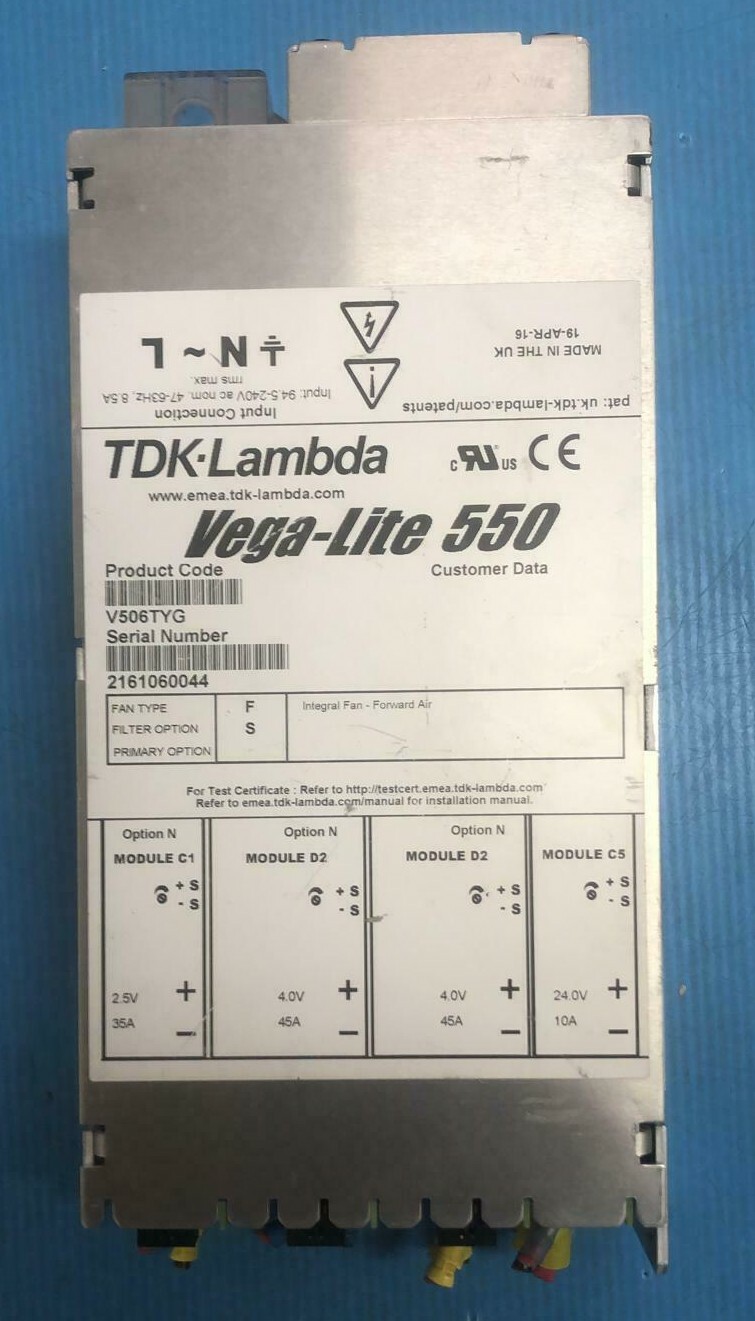 TDK-LAMBDA VEGA-LITE 550 V506TYG | eBay