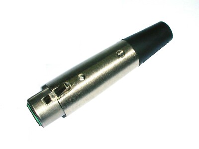 A3F switchcraft XLR Audio Plug 3C Female Cable Mount Metal Body ...