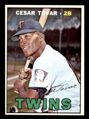 1967 Topps Baseball #317 Cesar Tovar NM | eBay