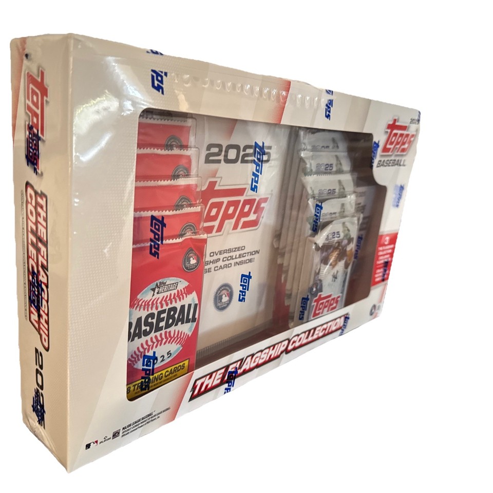⚾ 2025 TOPPS FLAGSHIP COLLECTION MLB BASEBALL NEW SEALED BOX COSTCO | eBay