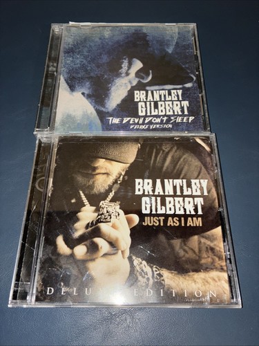 Brantley Gilbert, 2 CD LOT - Just As I Am/The Devil Don’t Sleep-Country ...