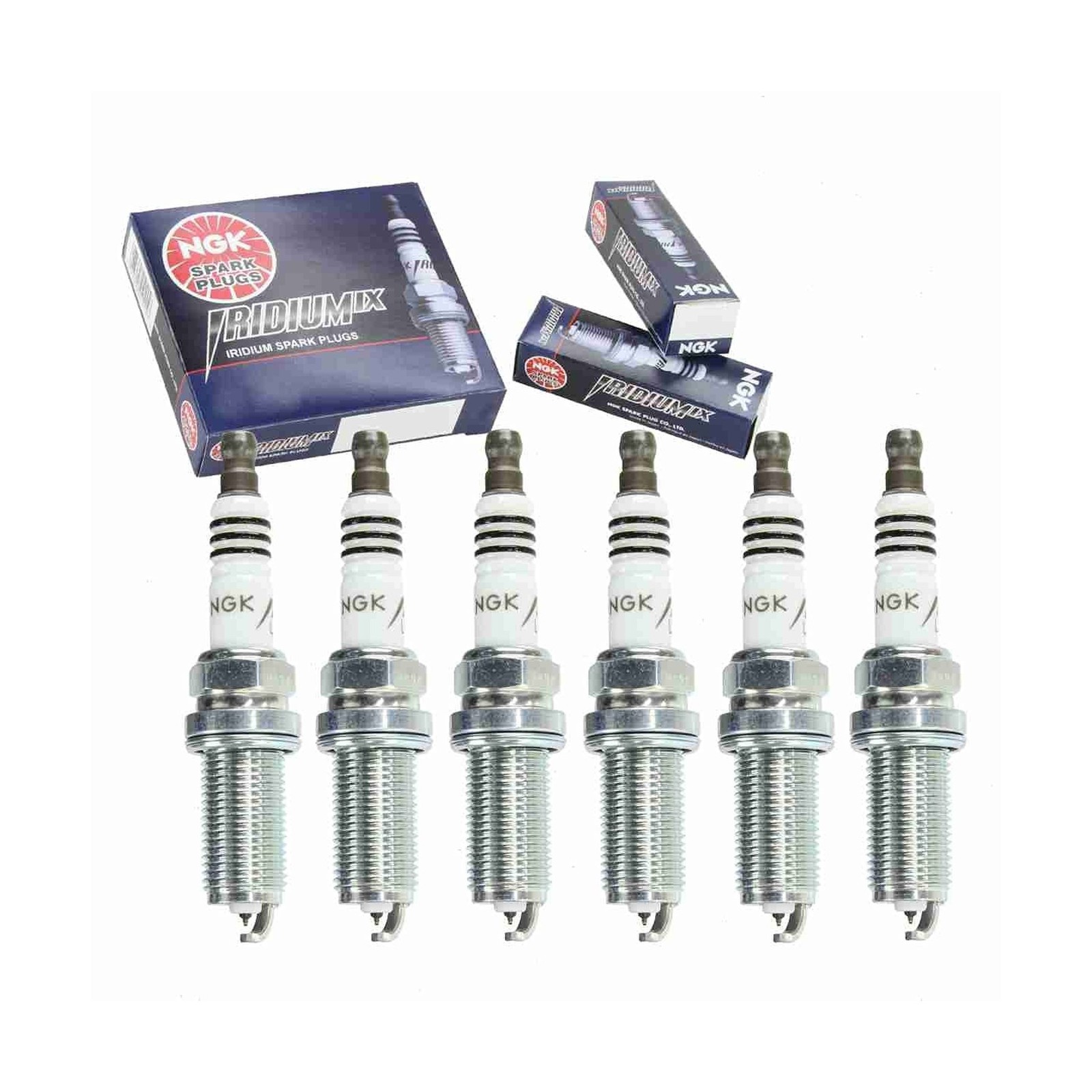 6 pc NGK Iridium IX Spark Plugs compatible with Nissan Frontier 4.0 ...