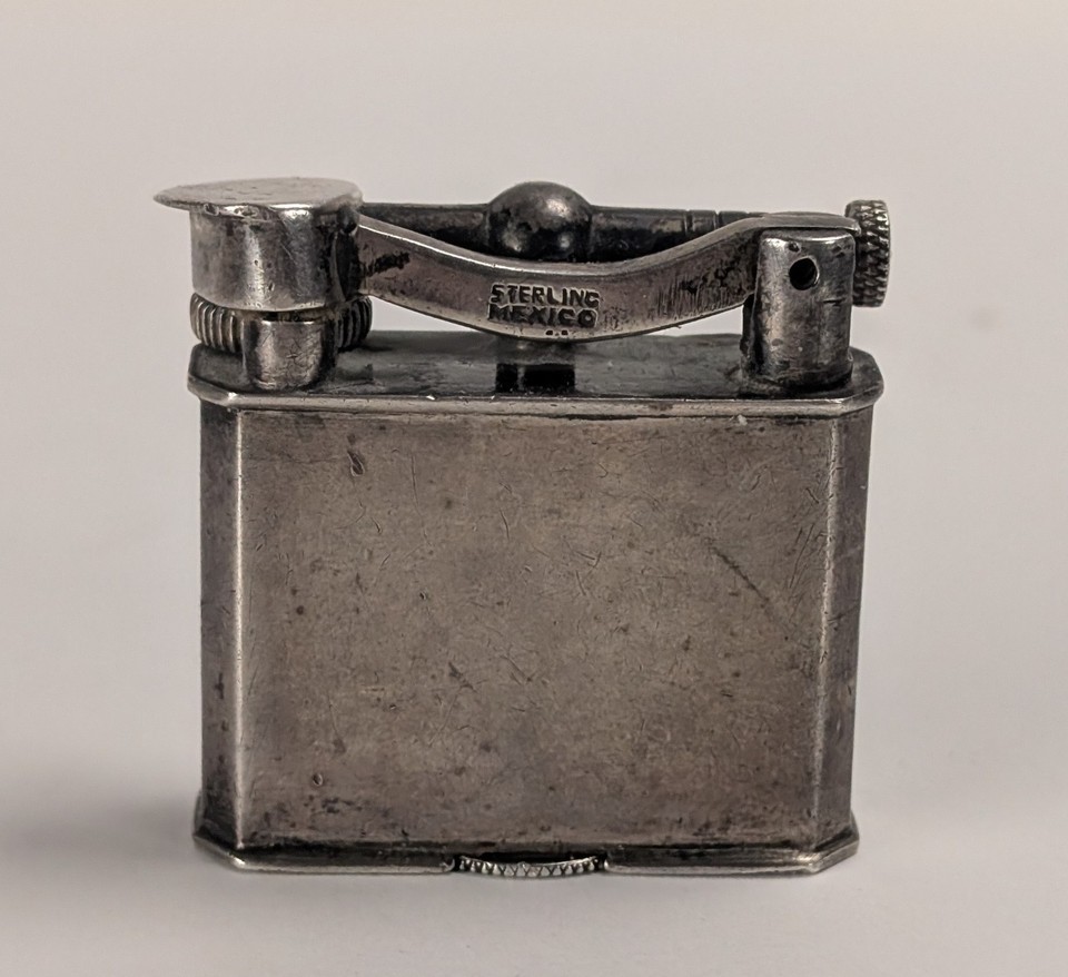 Old Classic Sterling Silver Mexico Lift Arm Hand Cigarette Lighter | eBay