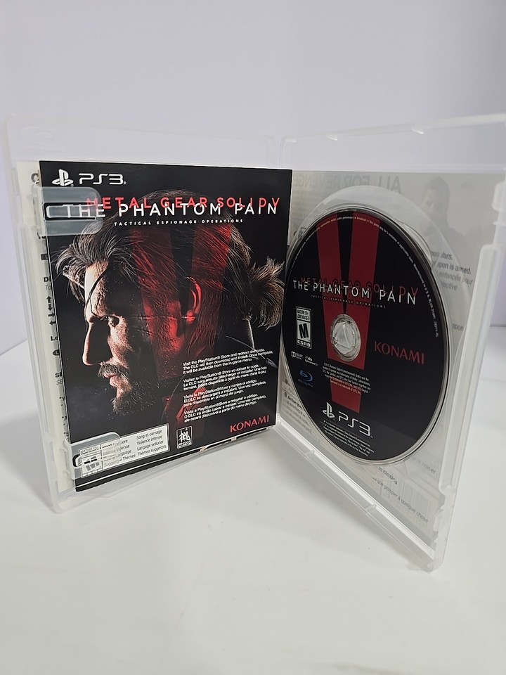 Metal Gear Solid V The Phantom Pain Day One Edition Complete W/ Manual ...