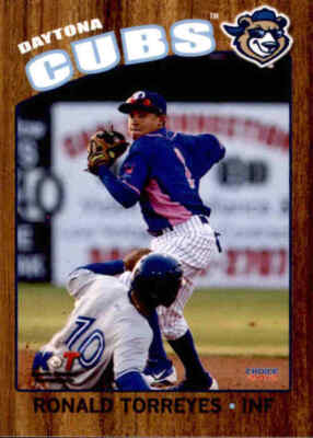 2012 Daytona Cubs Choice #22 Ronald Torreyes Libertador Venezuela ...