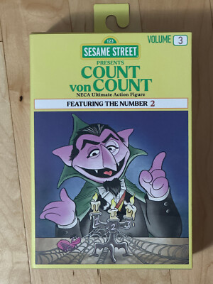NECA Sesame Street Count von Count Action Figure IN STOCK | eBay