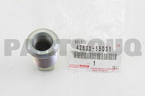 4263255031 Genuine Toyota BOLT, DOUBLE WHEEL STOP, LH 42632-55031 | eBay