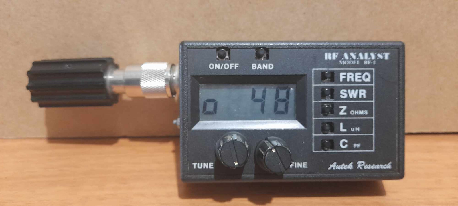 RF Analyst Model RF-1 Autek Research SWR Frequency Band Analyzer | eBay