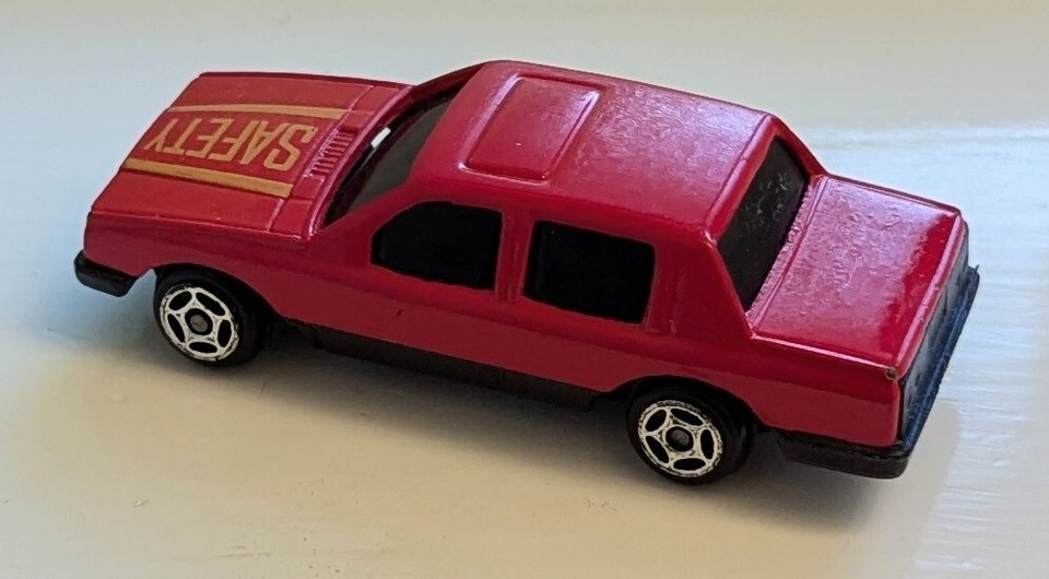 Vintage 1980's VOLVO 760 GLE Red "Safety" 1/64 Summer Diecast | eBay