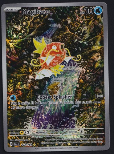 Pokémon TCG Magikarp 203/193 Paldea Evolved Illustration Rare | eBay
