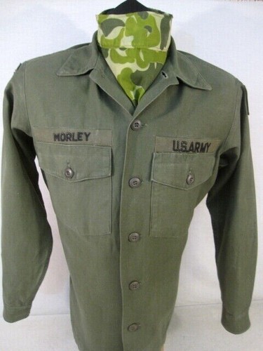 Vietnam Era US Army Uniform Camouflage Ascot Bib - Special Forces ...