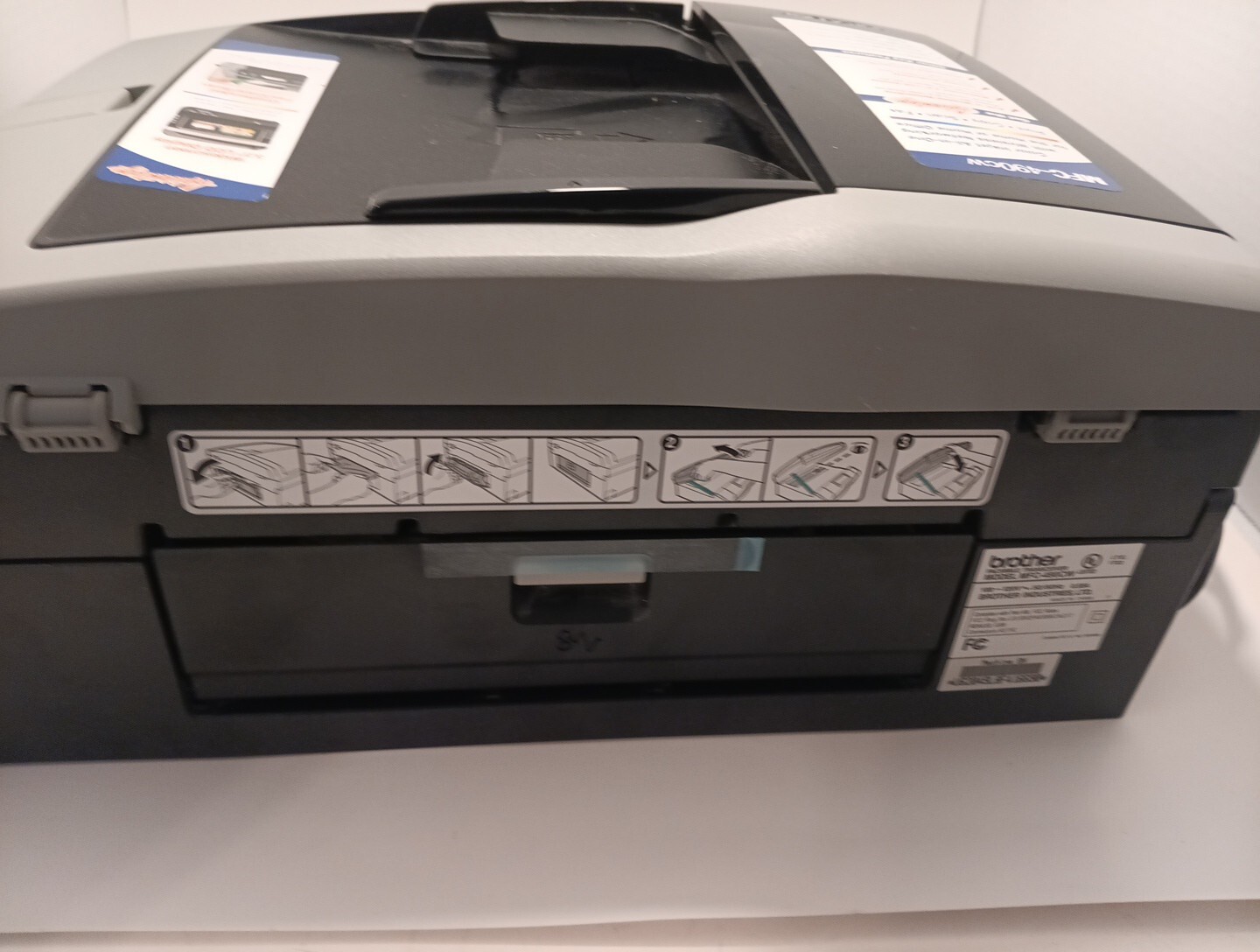 BROTHER Multi Function Printer Copier Scanner Fax MFC-495cw Color ...