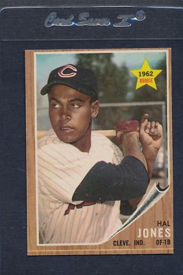 1962 Topps #049 Hal Jones Indians EX *3138 | eBay