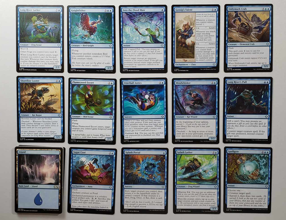 MTG Commander Alaina Divergent Storm Custom 100 Card Otter EDH Deck ...