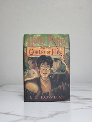 Original 1st Edition Harry Potter And The Goblet Of Fire J. K. Rowling ...