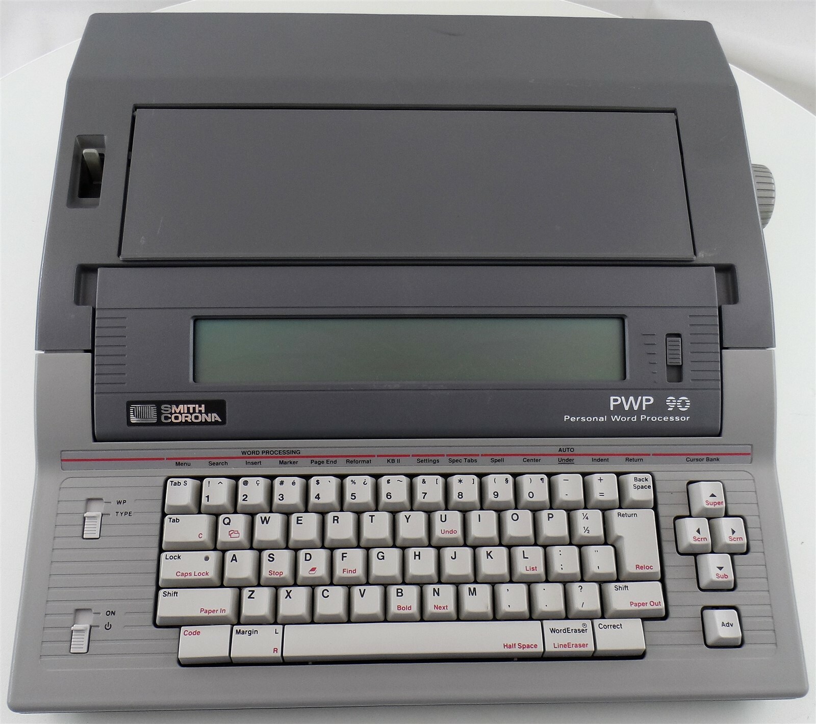 Smith Corona PWP 90 Typewriter Word Processor For Parts of Repair | eBay