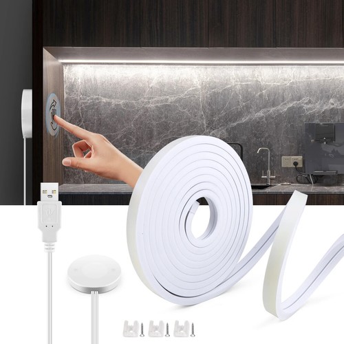 Strip Dimmable Night Neon Tape with Penetrable Wood Hand Scan Touch ...