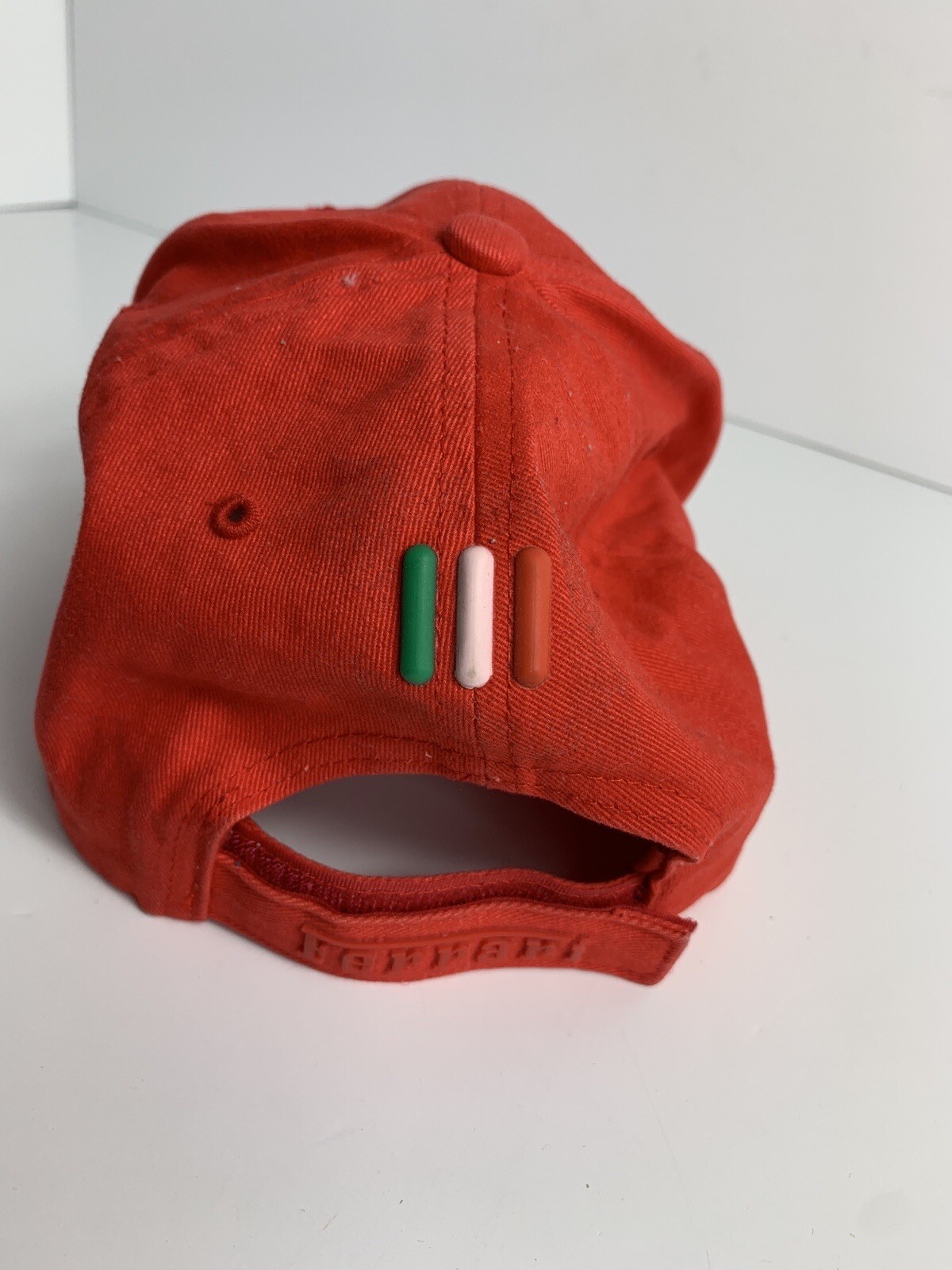 Ferrari Official Product Adjustable Cap Red Logo Stri… - Gem