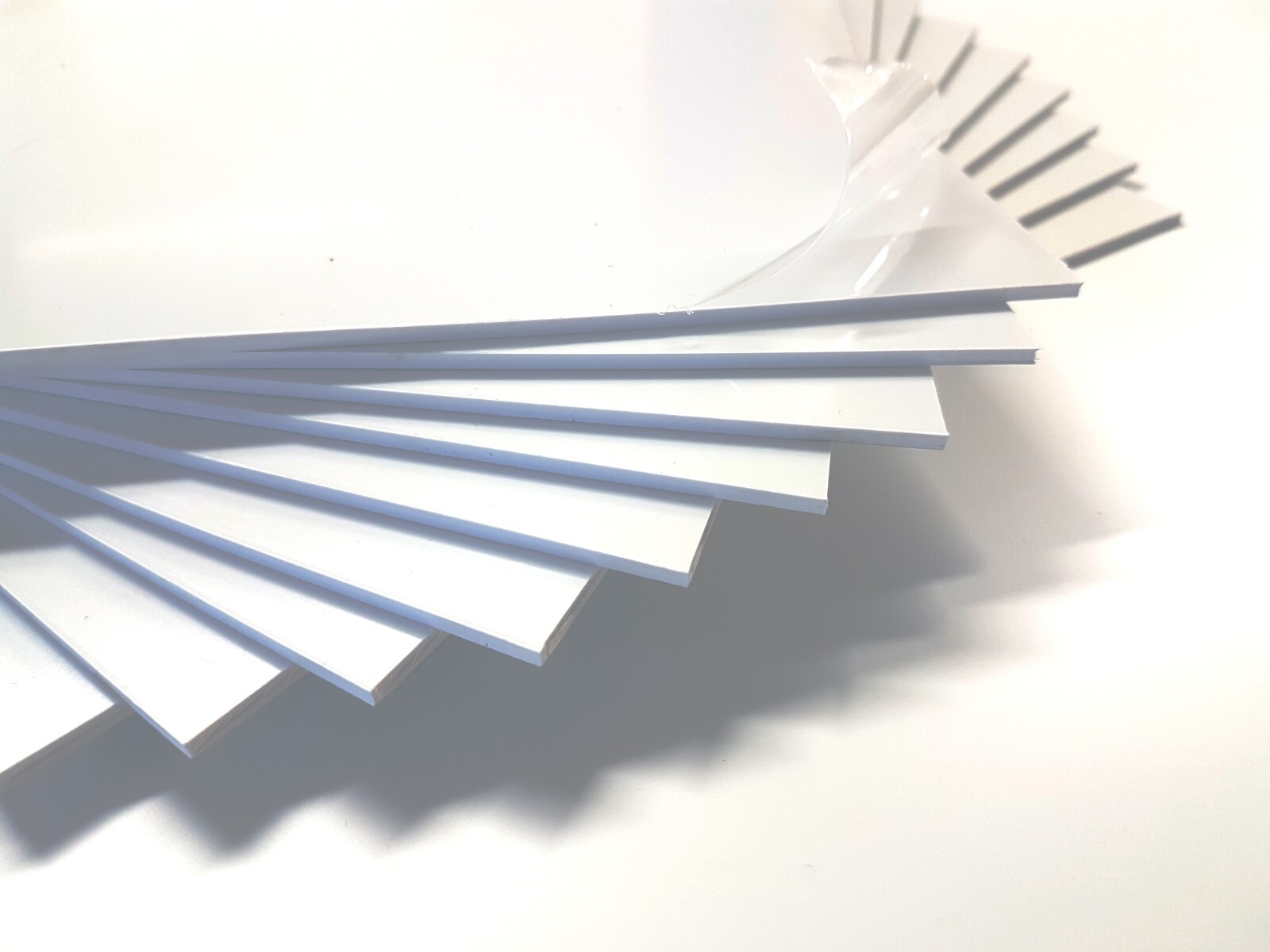 Styrene Plasticard White Matt/Gloss High Impact Polystyrene 1mm to 3mm ...