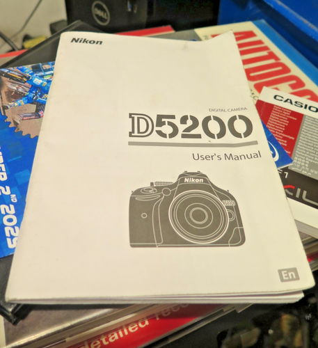 Nikon D5200 Digital SLR Camera User Instruction Manual | eBay UK