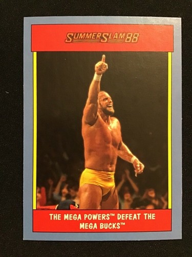 “MACHO MAN” RANDY SAVAGE 2017 TOPPS TRADING CARD | eBay