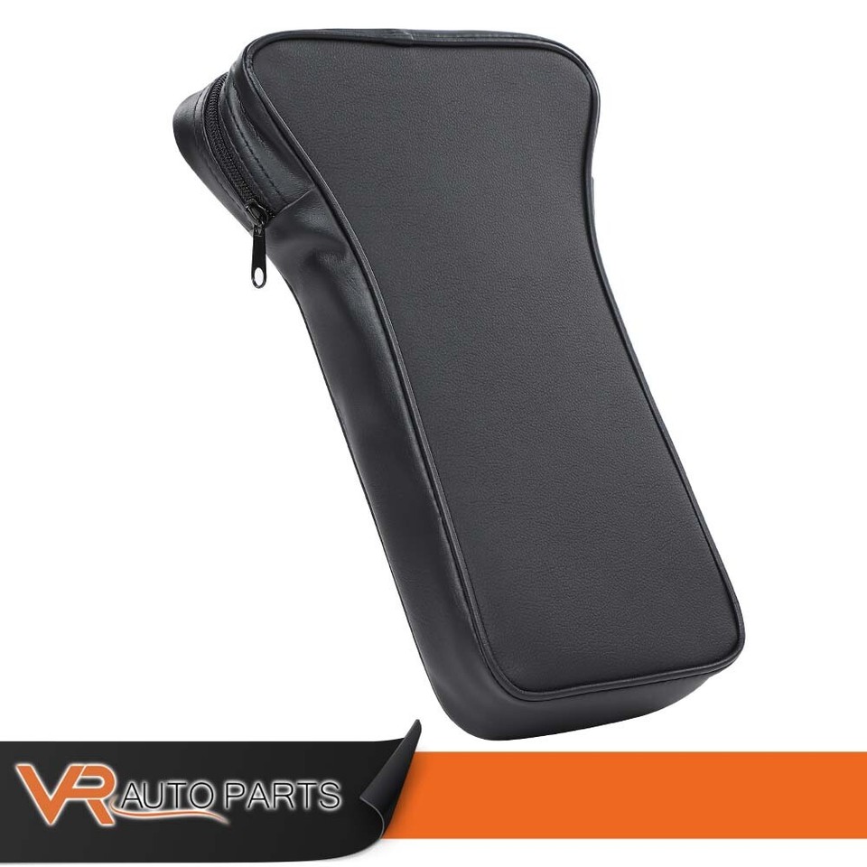 Fit For Corvette 1967-1982 Center Console Armrest Pad Smooth Black ...