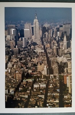 1977 New York City North from The World Trade Center WTC NYC Color 8x10 ...