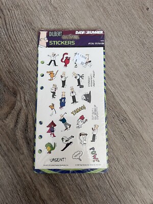 Dilbert Day Runner Planner 100 Stickers Sealed Vintage 1997 NIP | eBay