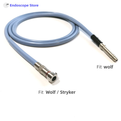 Medical Fit Wolf Endoscope Light Source Optical Fiber 2.5m 3m Autoclave ...