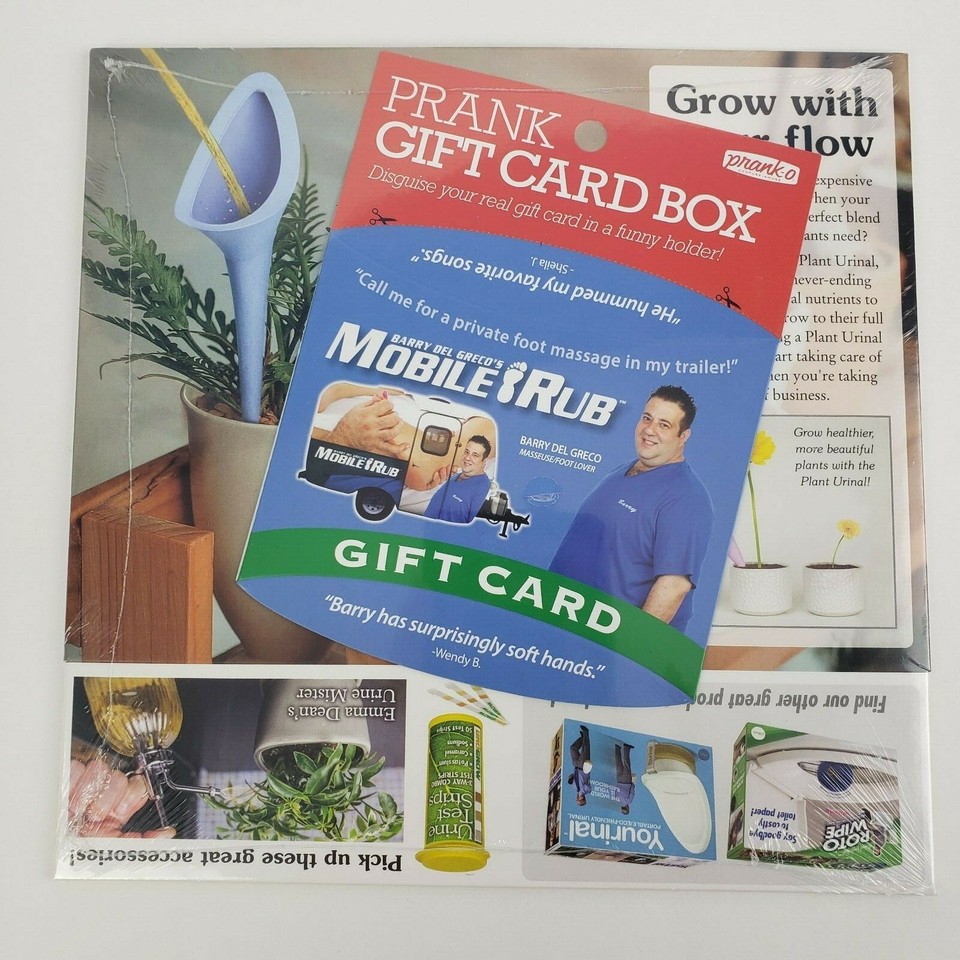 Prank Gag Gift Box Wrap Your Gift Funny New Choice Of Design Joke Box ...