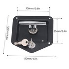 Tool Box Lock TShape Embedded Paddle Latch Lock StainlessSteel Panel ...