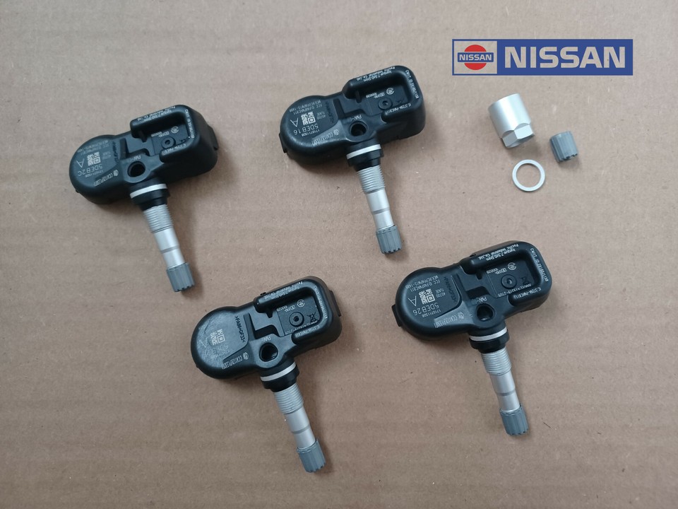 4 Nissan Cube Juke Versa Murano Rogue 370z G35 G37 TIRE PRESSURE ...