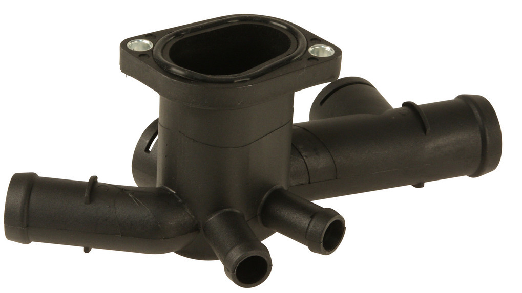 98-05 VOLKSWAGEN BEETLE Coolant Hose Flange Housing w/ Gasket 2.0L ...