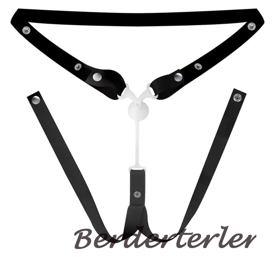 Deep Throat Male Chastity Feminizer Flying-V Tapered No-Nub MTF【male To ...