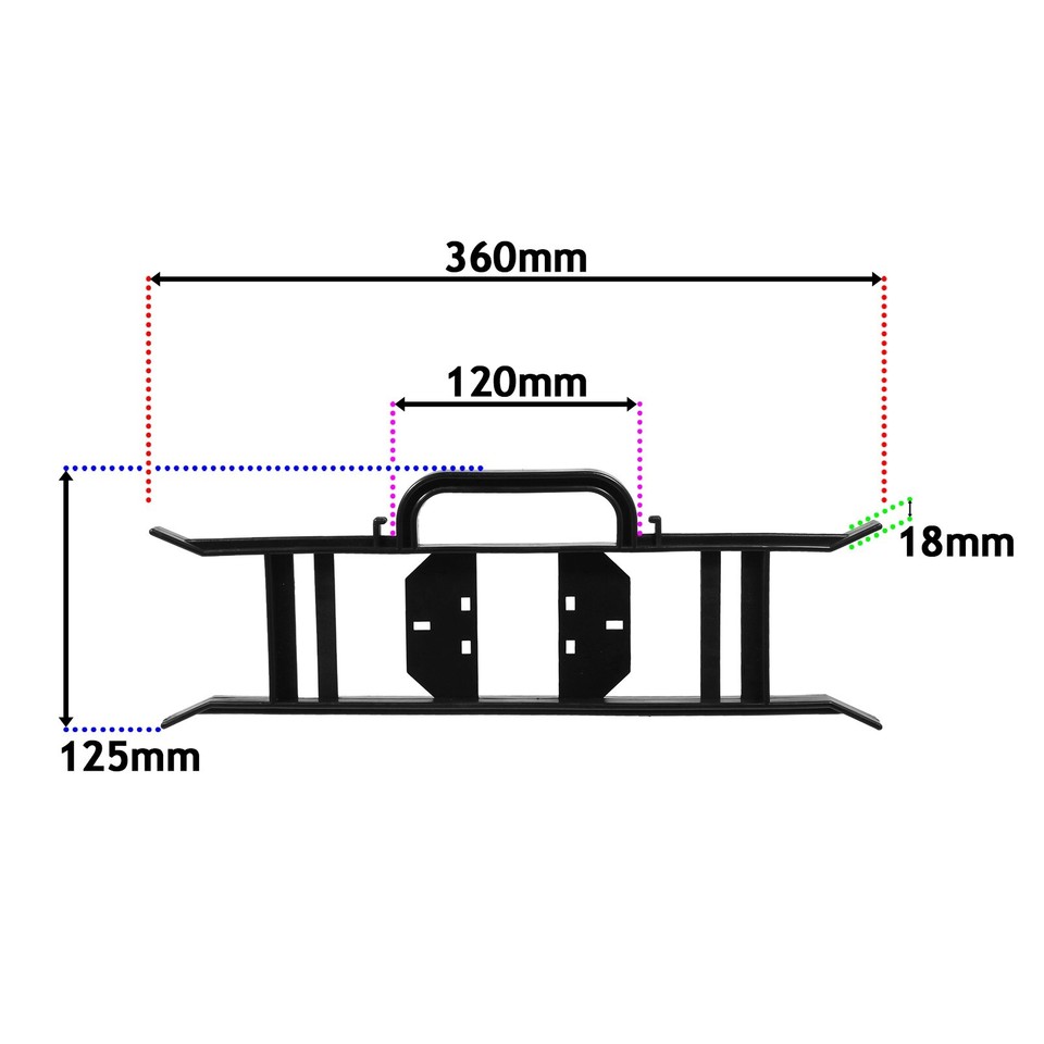 Caravan Cable Tidy Frame H Bracket Motorhome Extension Power Lead Wire ...