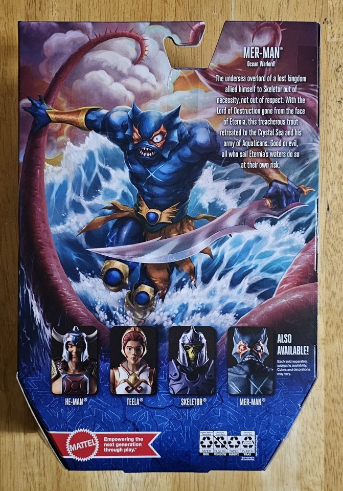 MER-MAN MASTERVERSE WAVE 4 Masters of The Universe MOTU NEW | eBay