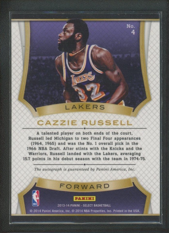 2013-14 Cazzie Russell auto panini select signatures autographs | eBay