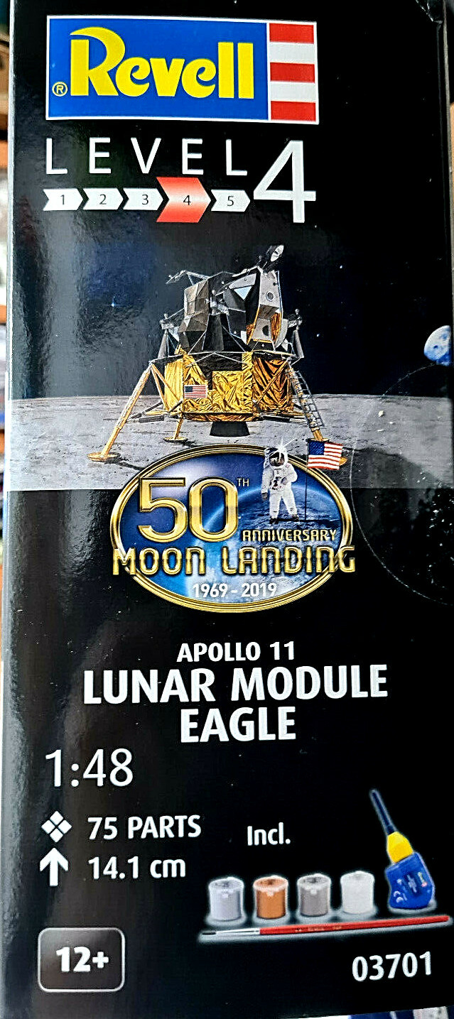 Apollo 11 Lunar Module Eagle LEM Modulo Lunare - Revell Kit Set 1:48 ...