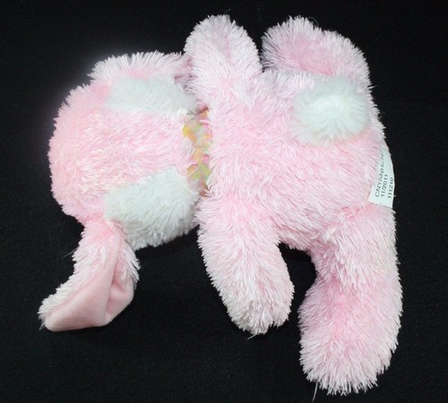 Pink Bunny Rabbit Plush Best Made Toys Lovey Soft Cuddle White | eBay