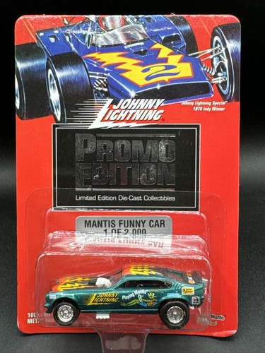 1996 Johnny Lightning GREEN MANTIS FUNNY CAR 1 OF 2000 Promo Edition ...