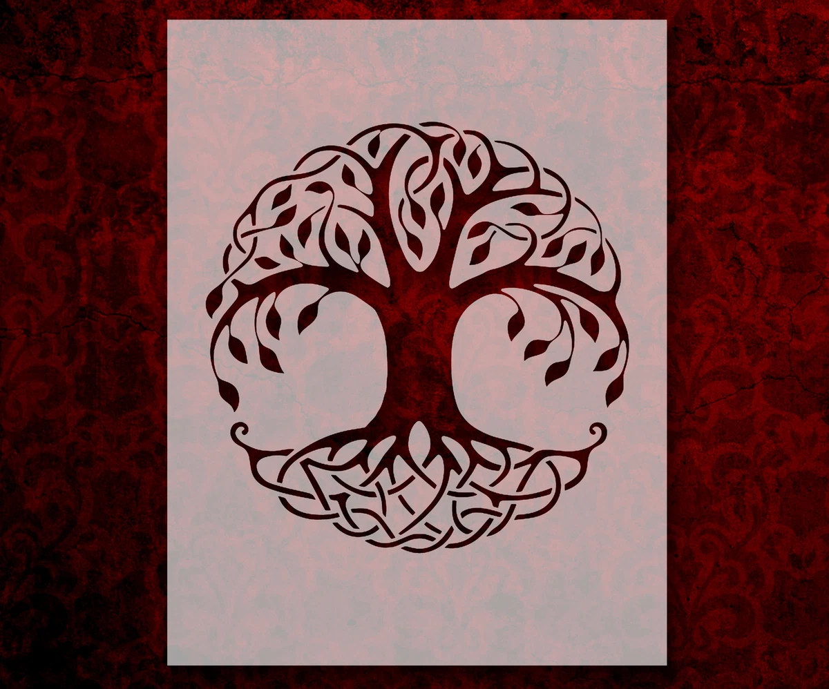 Tree Of Life Stencil Printable
