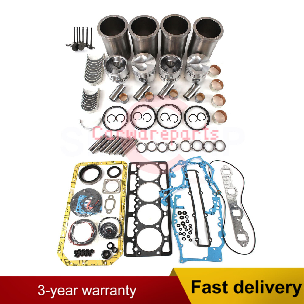 4D94 Engine Overhaul Rebuild Kit Compatible Komatsu D20A-5 D20P-5 Bull ...