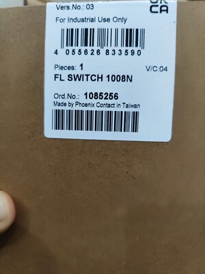 Phoenix Contact 1085256 FL SWITCH 1008N Industrial Ethernet Switch ALL ...