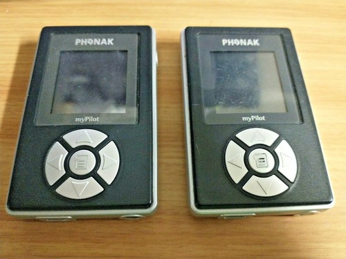 UNTESTED LOT 2 PHONAK ICOM HEARING AID SYSTEM LISTENING TV LINK STEREO ...