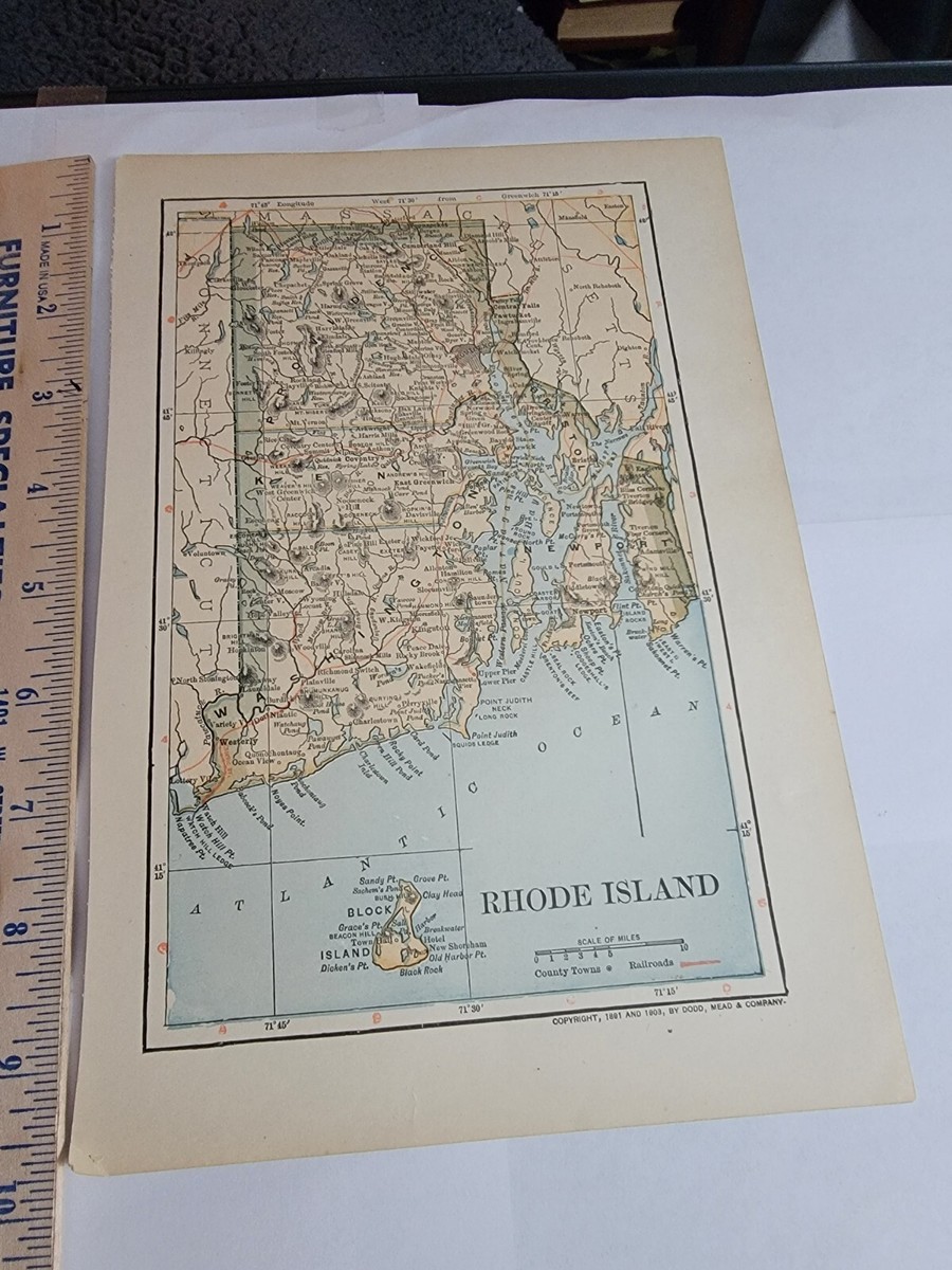 Rhode Island Regional Map