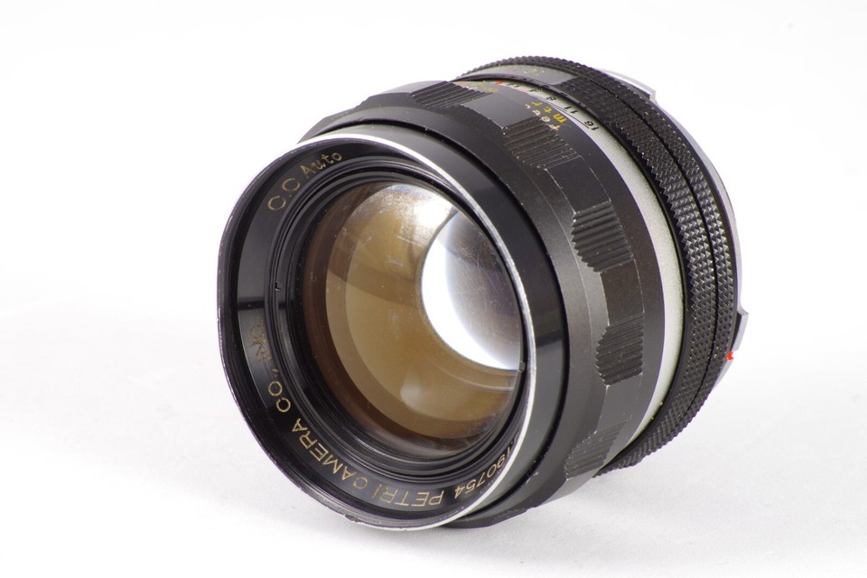 VERY RARE PETRI Prime Lens for PETRI 55mm F1.4 HARD USED CONDITION | eBay