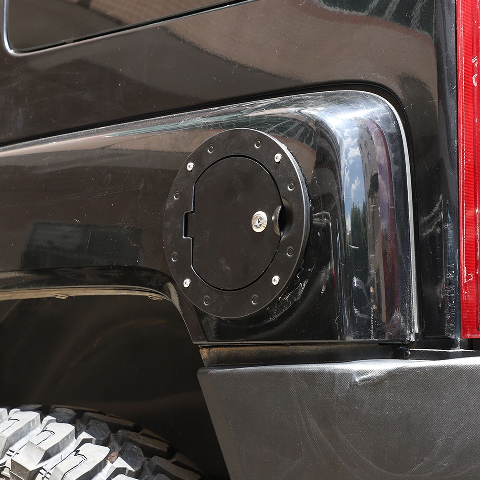 Durable Alloy Aluminum Locking Fuel Tank Lid Parts Fits Hummer H3 2005 ...