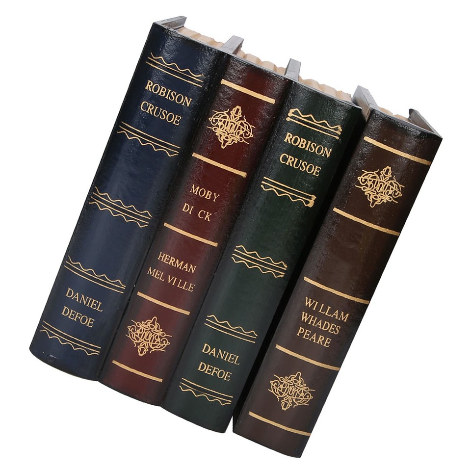 Decorative Box Book Shaped Vintage Storage Box Decor Boxes Wooden Boxes ...